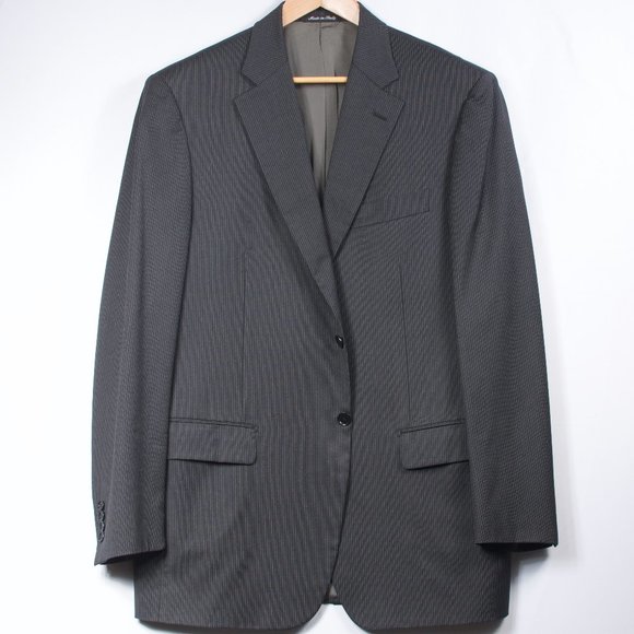 Pal Zileri | Suits & Blazers | Pal Zileri Mens Suit 56l Navy Pinstripe ...
